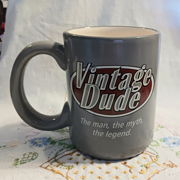 Laid Back | Dining | Laid Back Vintage Dude Coffee Cup The Man The Myth ...